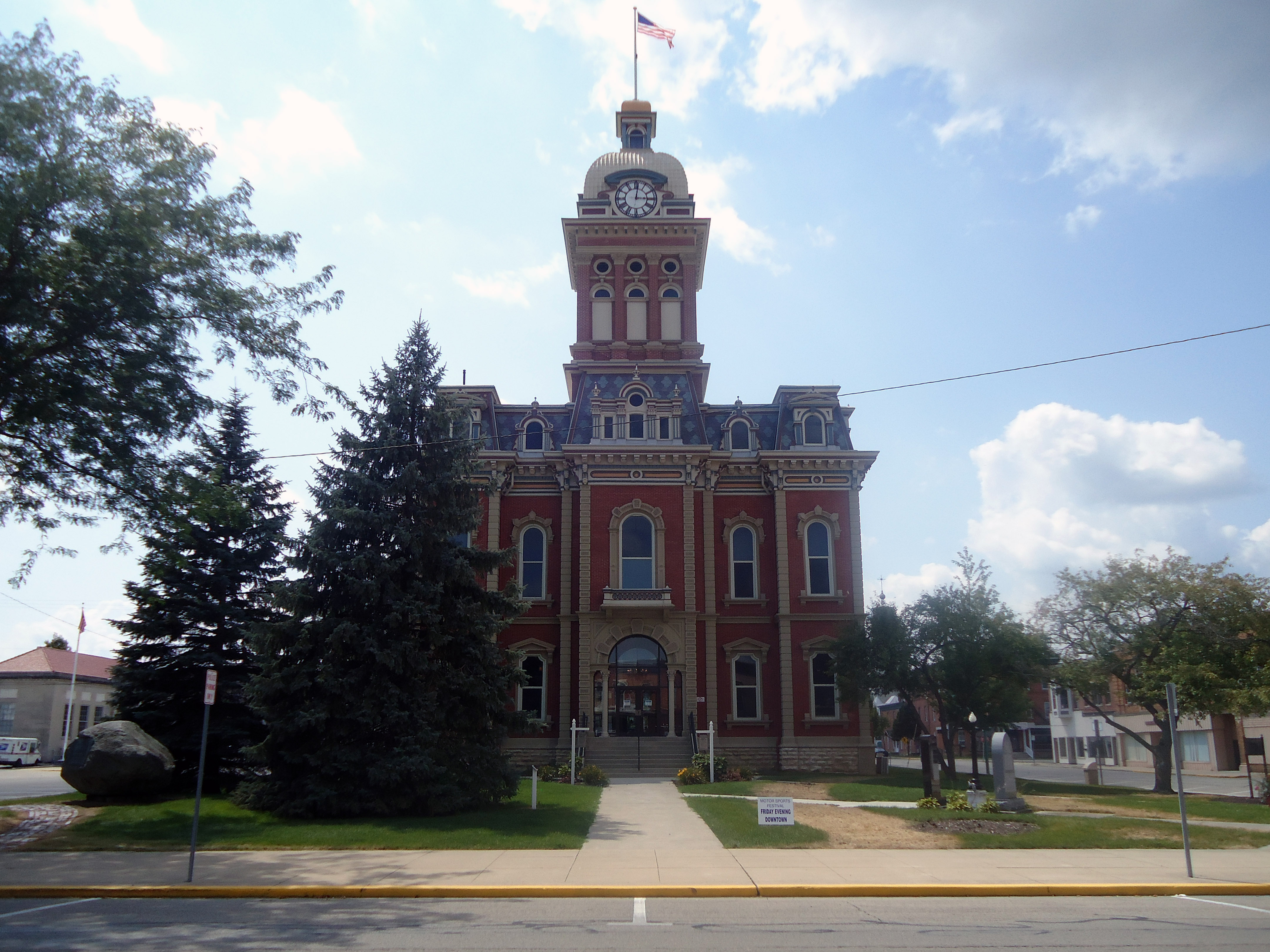 The Adams County Courthouse in Indiana (1872-) | Hiding in Plain Sight
