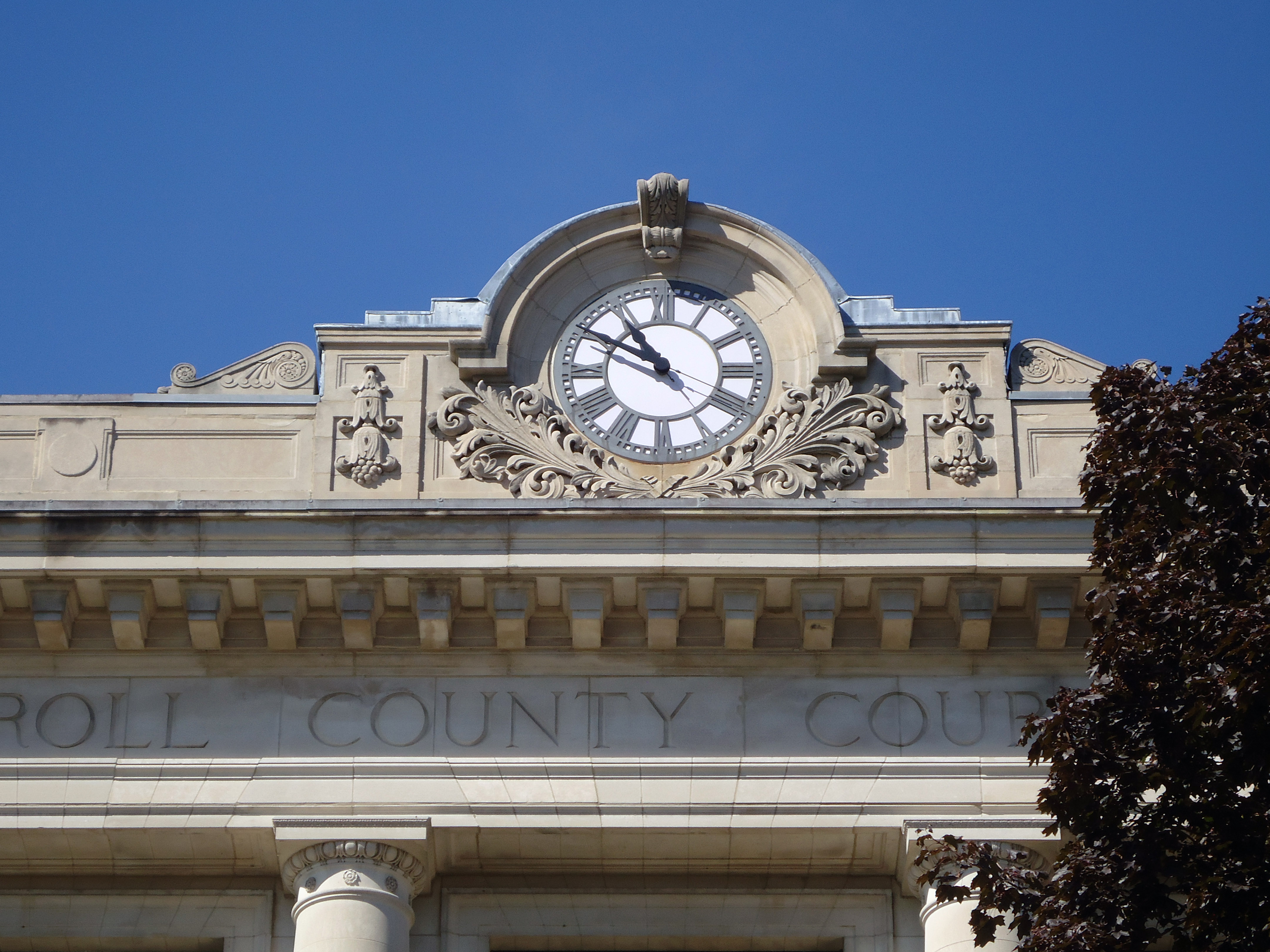 The Carroll County, Indiana Courthouse (1917-) | Hiding in Plain Sight