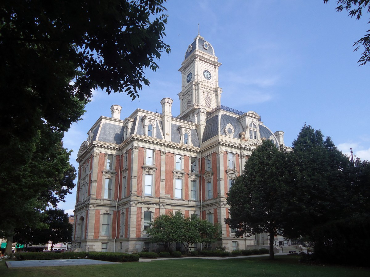 The Hamilton County, Indiana Courthouse (1879-1992) | Hiding in Plain Sight