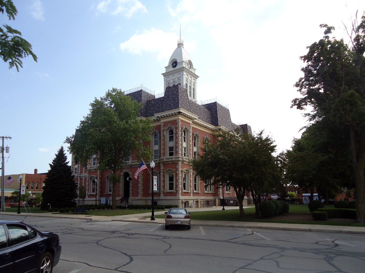 The Randolph County, Indiana Courthouse (1877-) | Hiding in Plain Sight