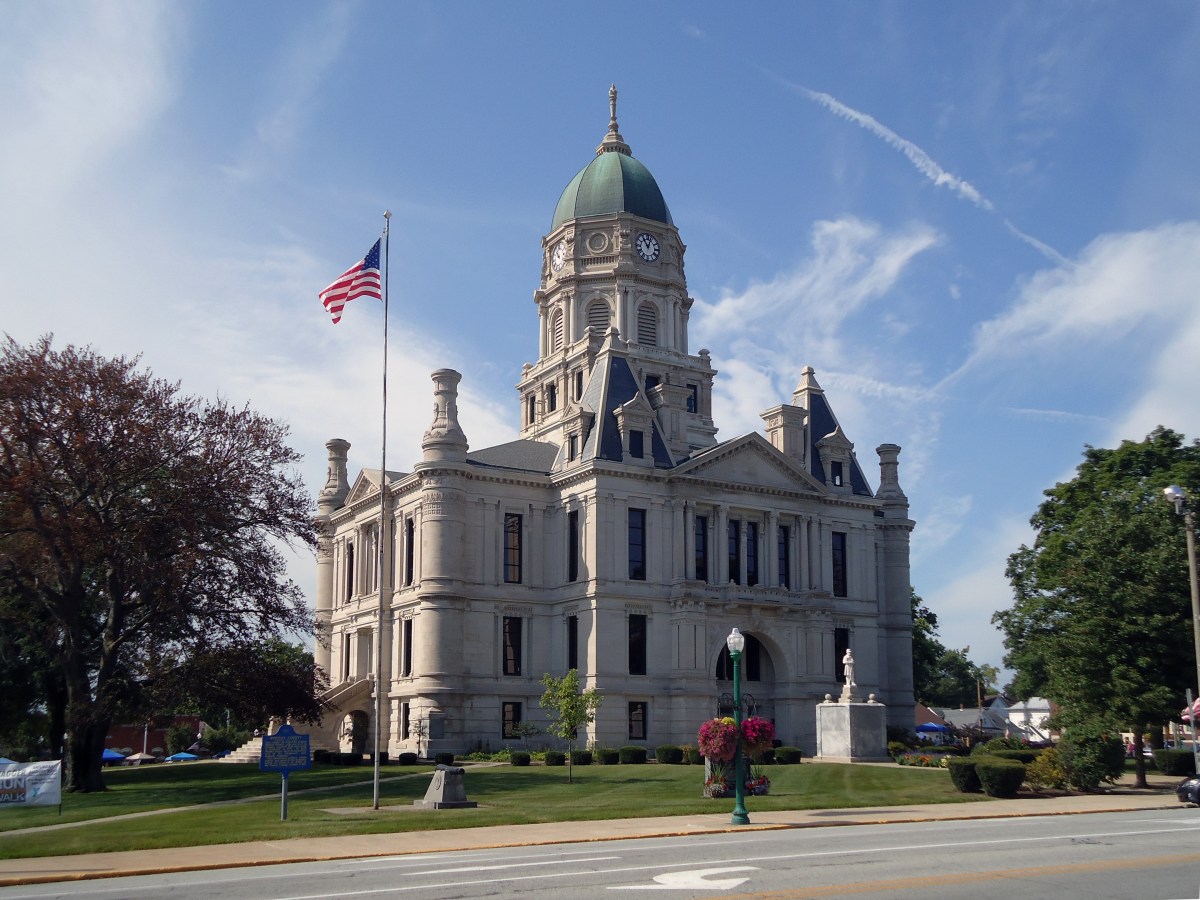 The Whitley County, Indiana Courthouse (1890-) | Hiding in Plain Sight