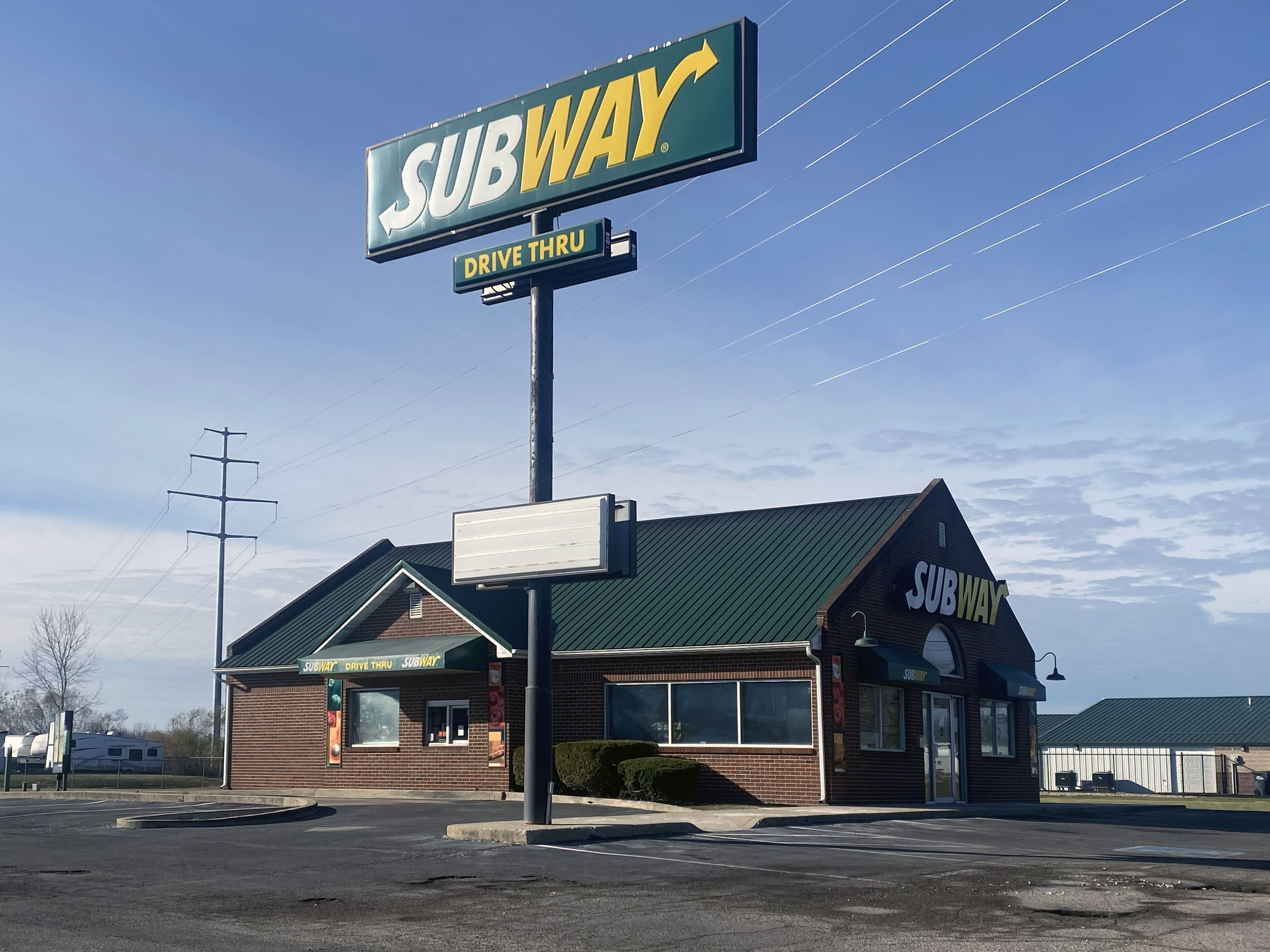 The old Subway I worked at in college is empty | Hiding in Plain Sight