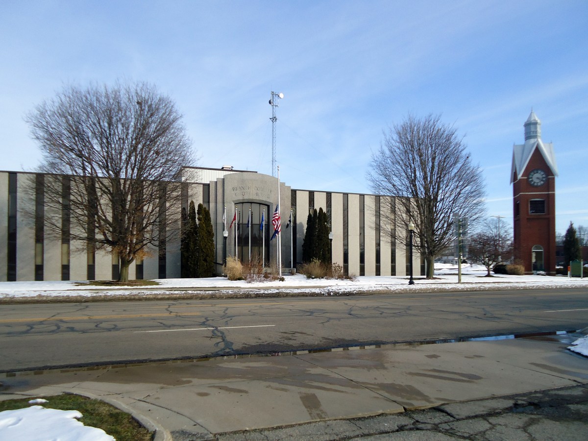 The Branch County, Michigan Courthouse (1976-) | Hiding in Plain Sight