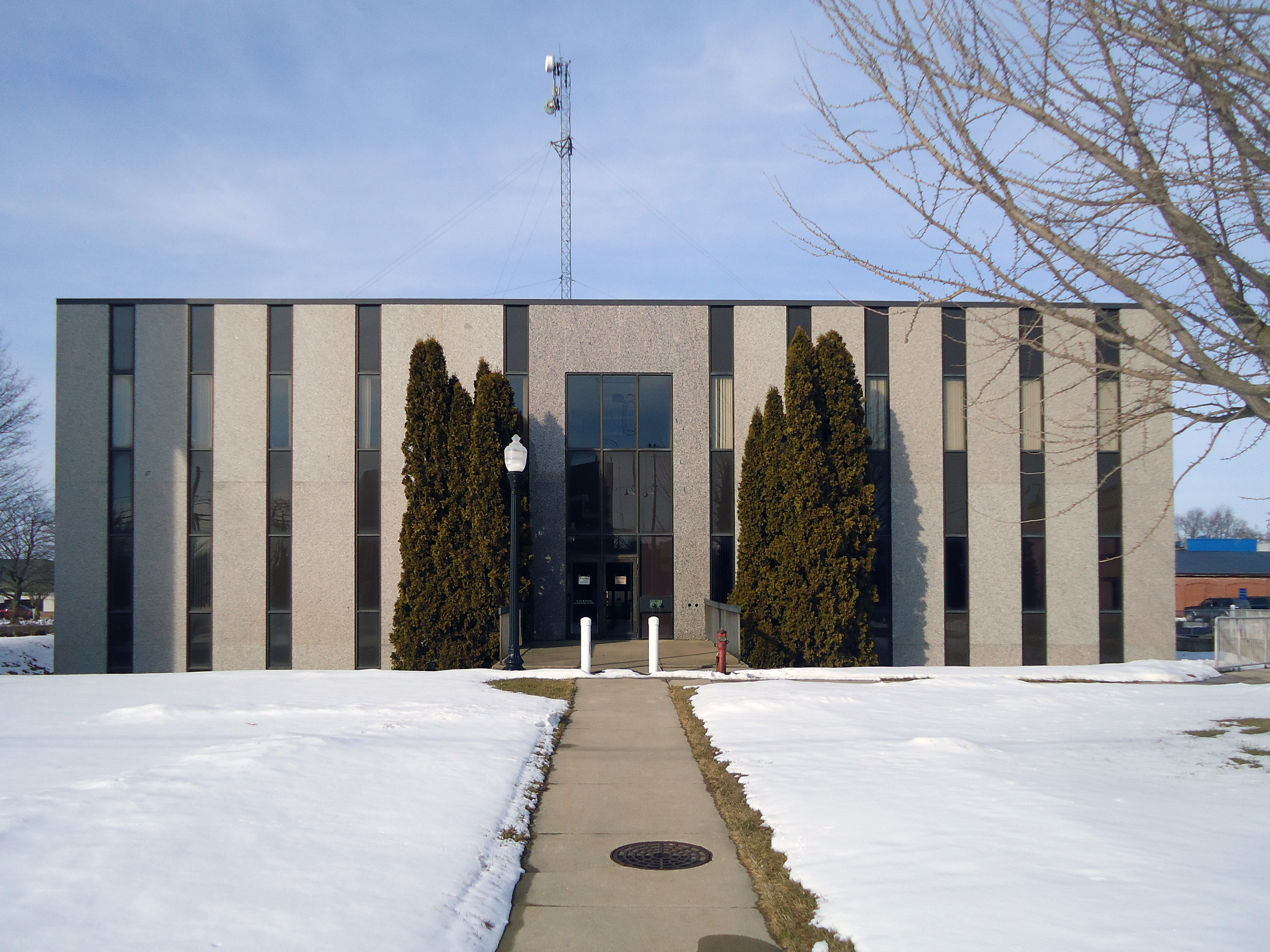 The Branch County, Michigan Courthouse (1976-) | Hiding in Plain Sight