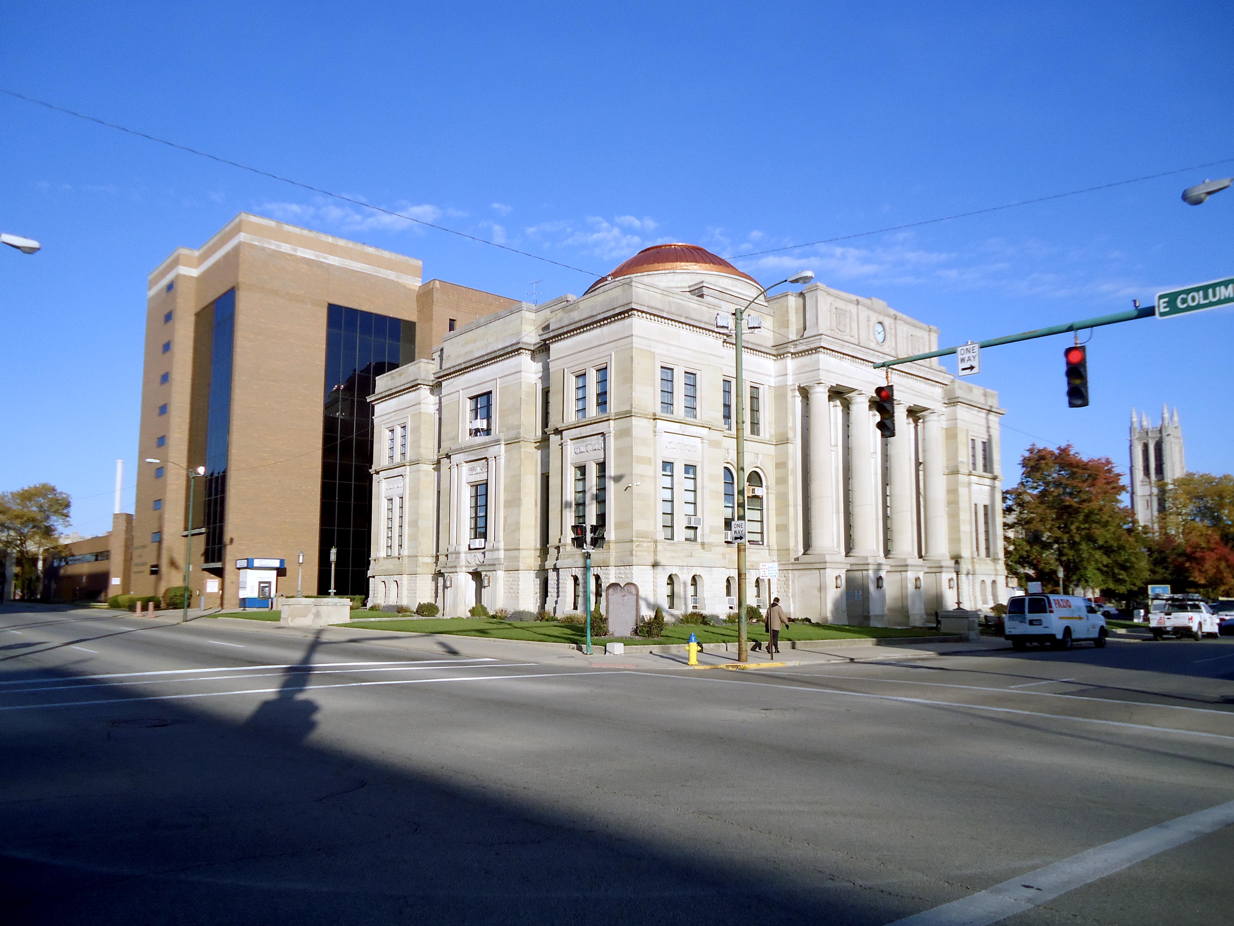The Clark County, Ohio Courthouse (1878/1924-) | Hiding in Plain Sight
