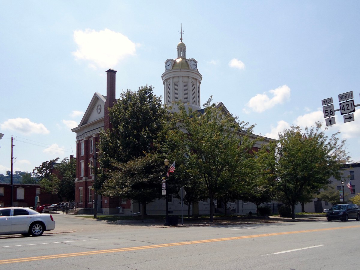 The Jefferson County, Indiana Courthouse (1855-) | Hiding in Plain Sight