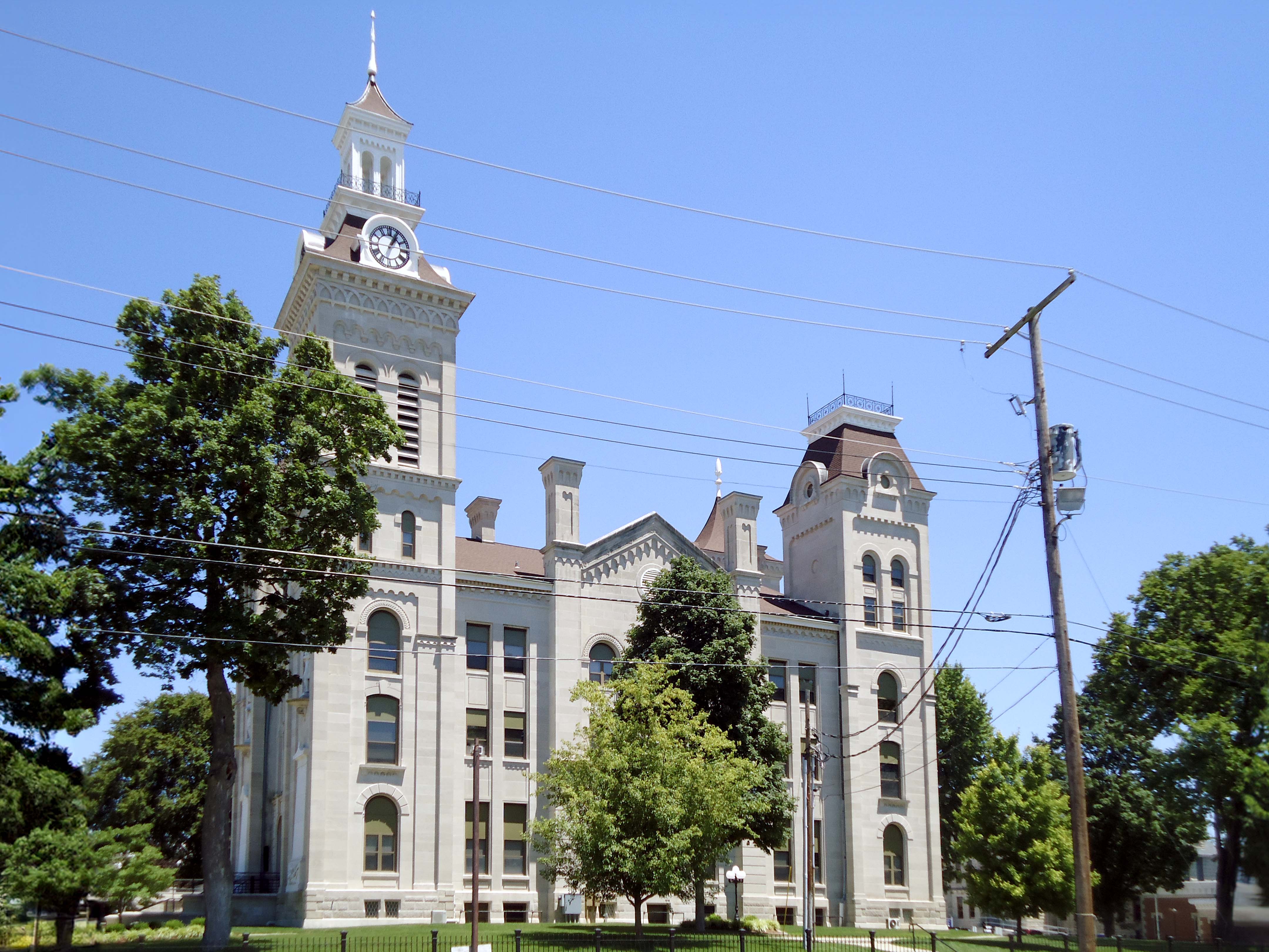 The Knox County, Indiana Courthouse (1876-) | Hiding in Plain Sight