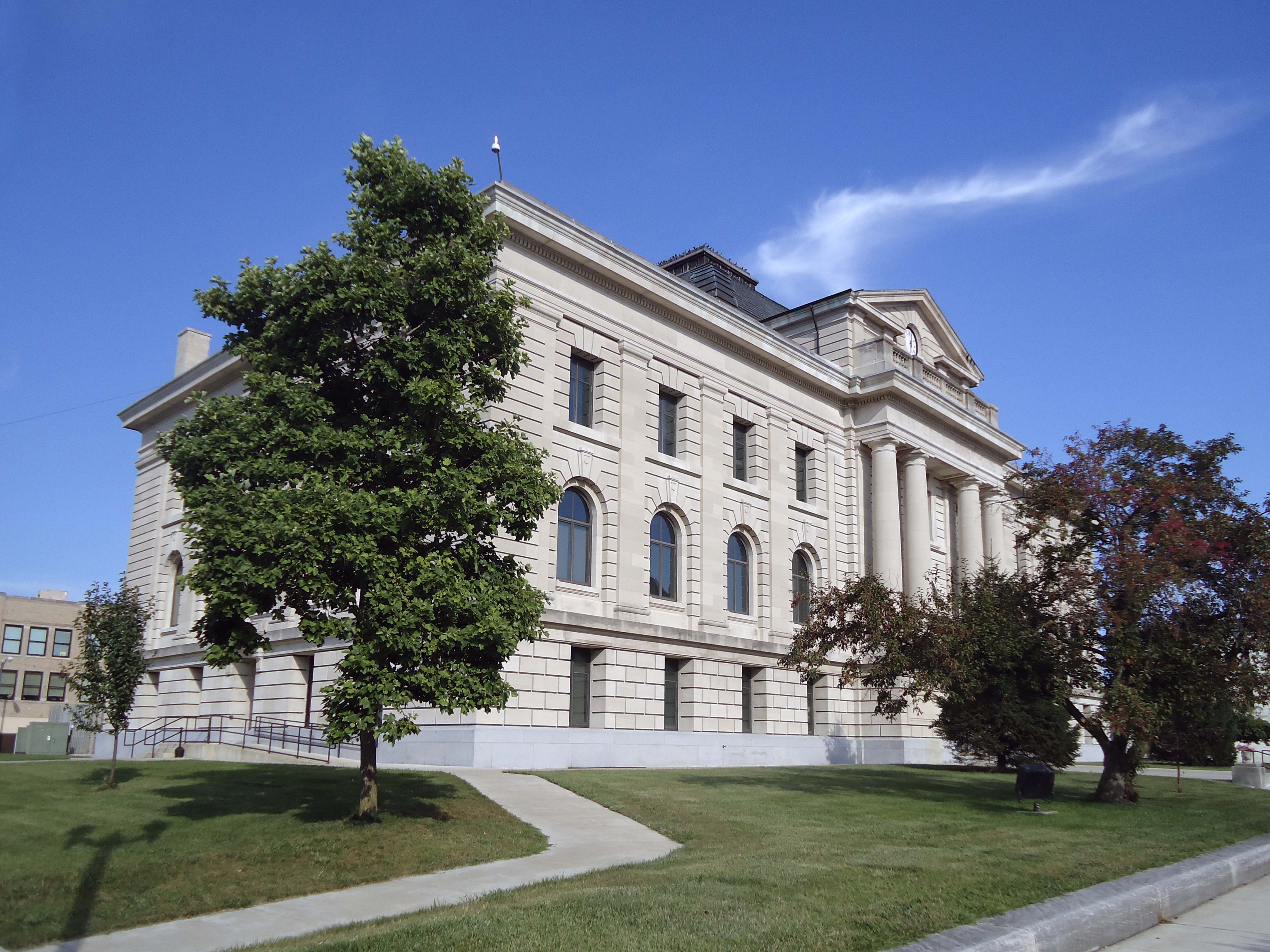 The Miami County, Indiana Courthouse (1911-) | Hiding in Plain Sight