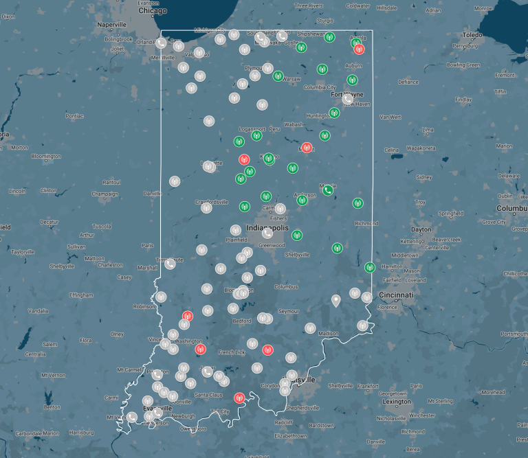 The Long Lines map | Hiding in Plain Sight