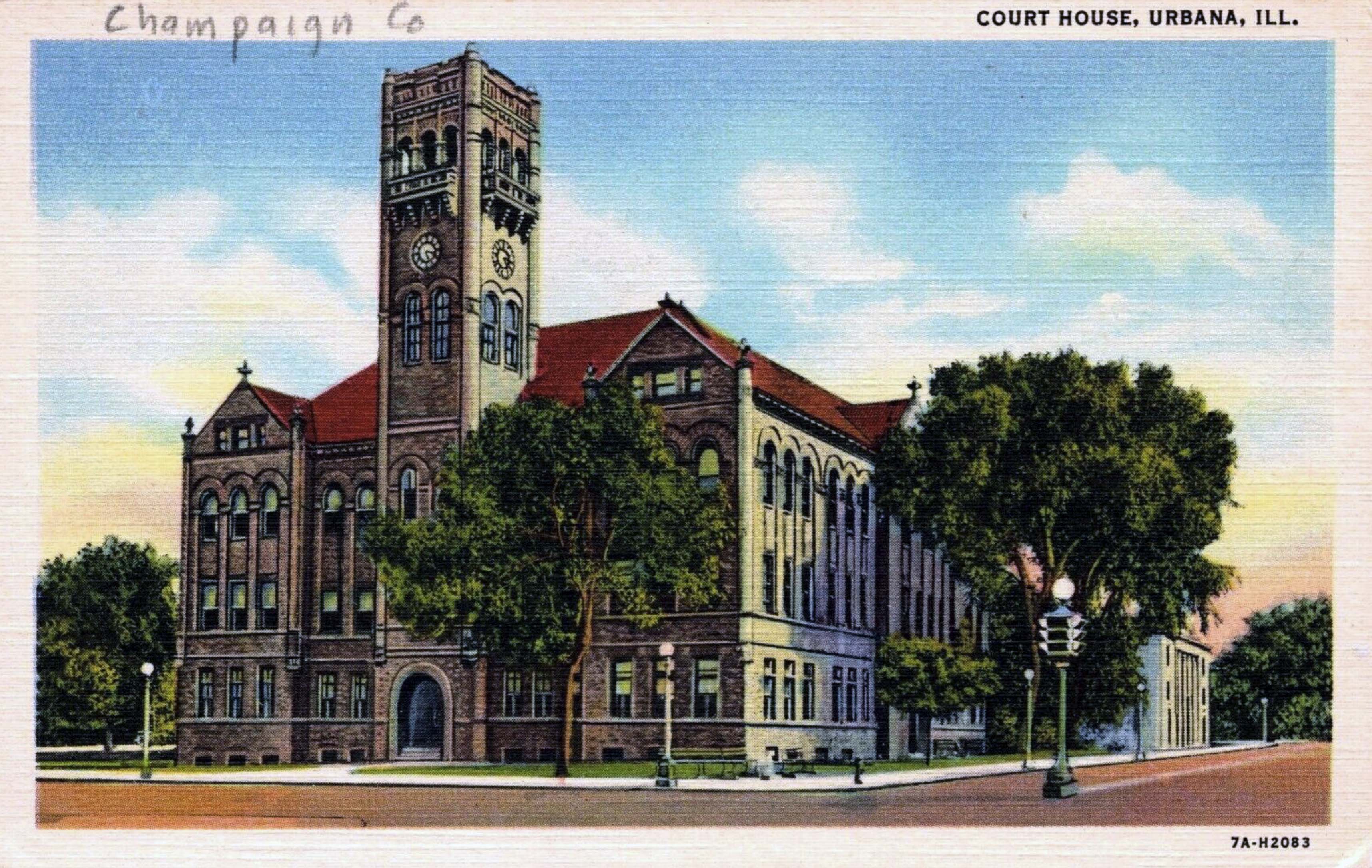 The Champaign County Courthouse in Illinois (1901/2002-) | Hiding in ...