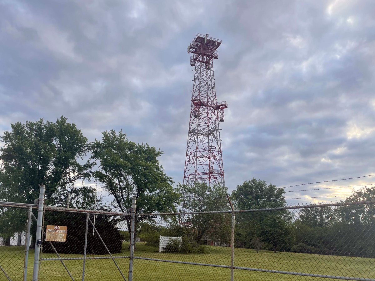 Palmer’s old Long Line tower | Hiding in Plain Sight