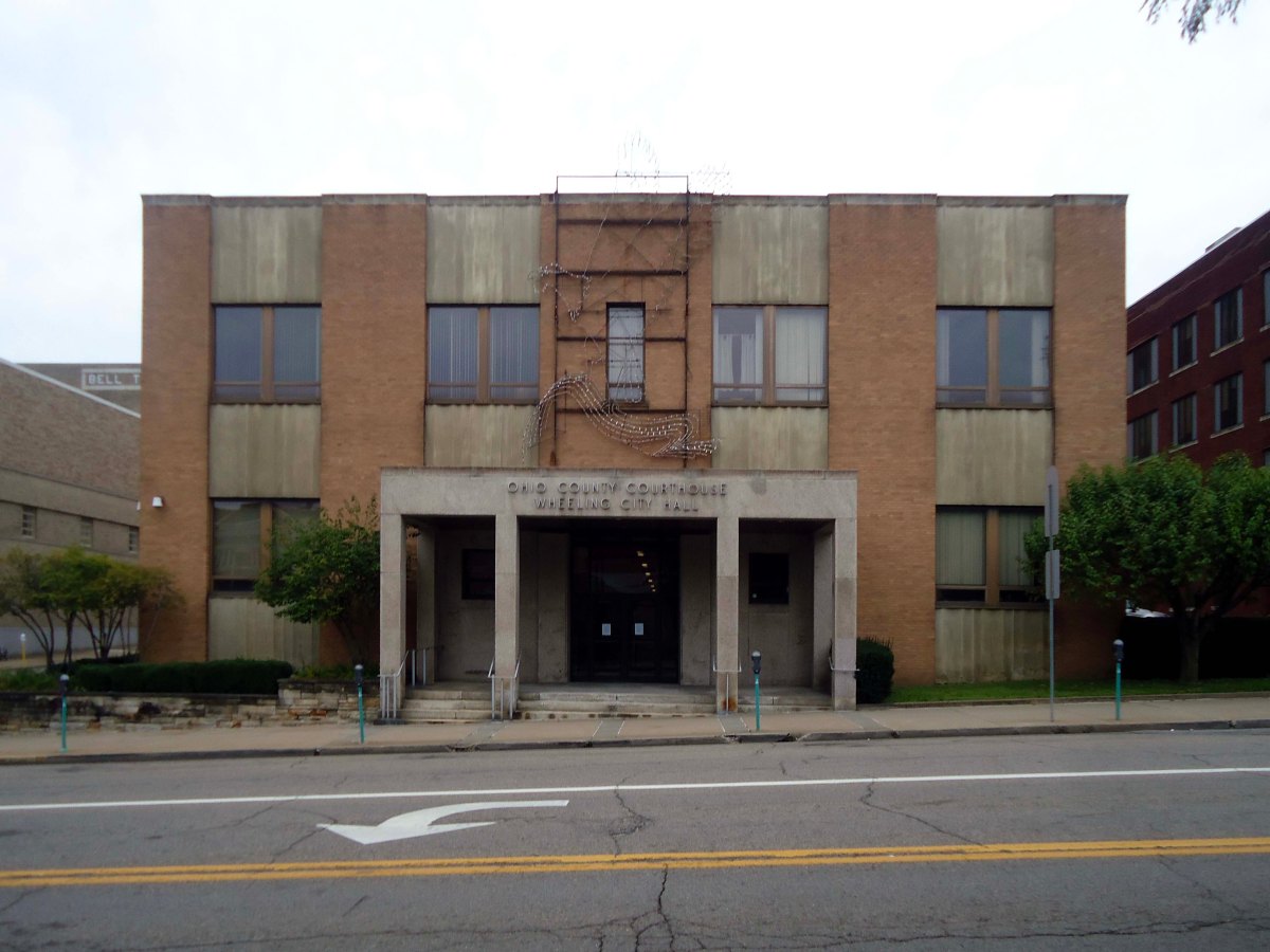 The Ohio County, West Virginia Courthouse (1960-) | Hiding in Plain Sight