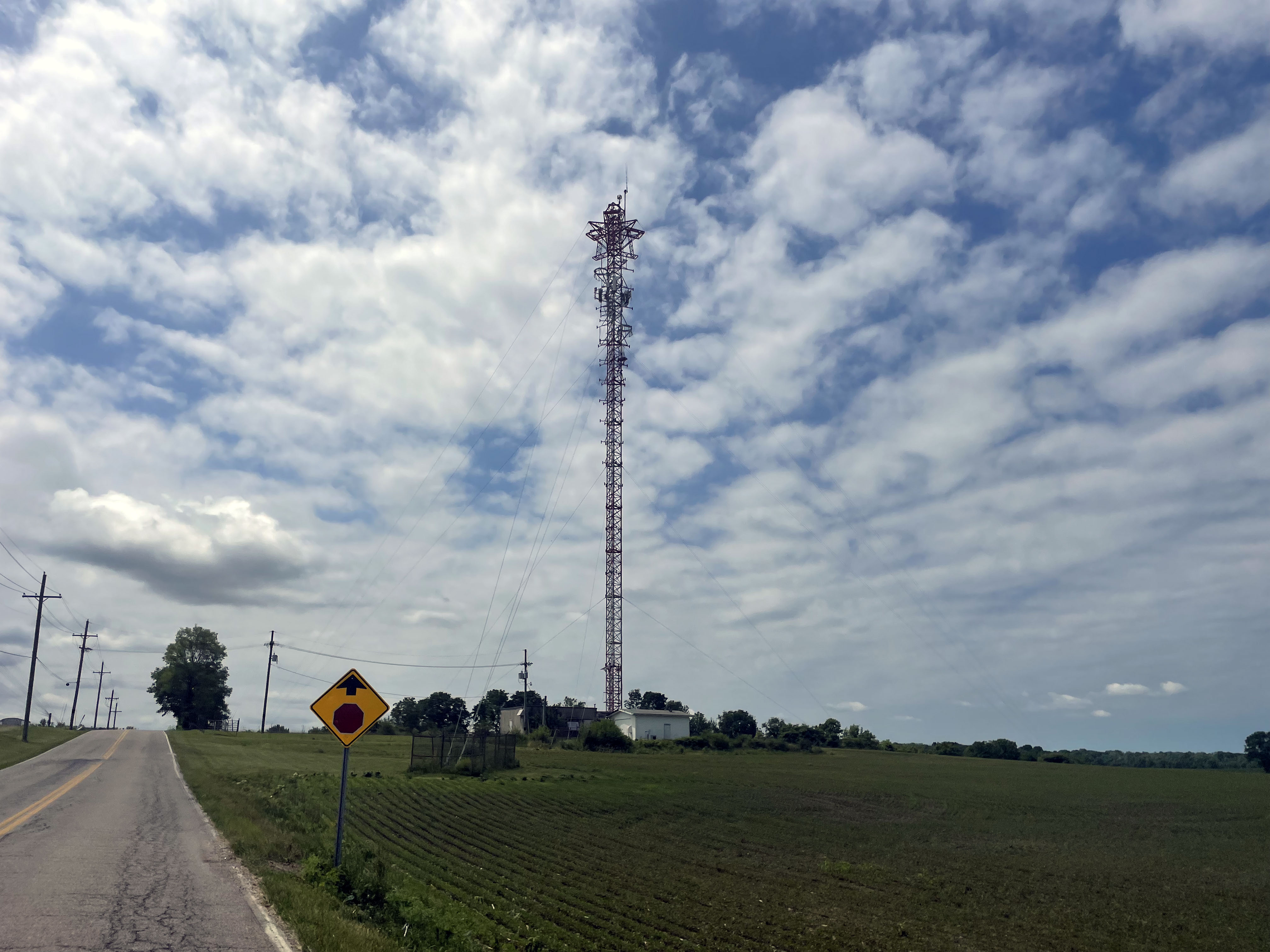 Crawfordsville’s old Long Line tower | Hiding in Plain Sight