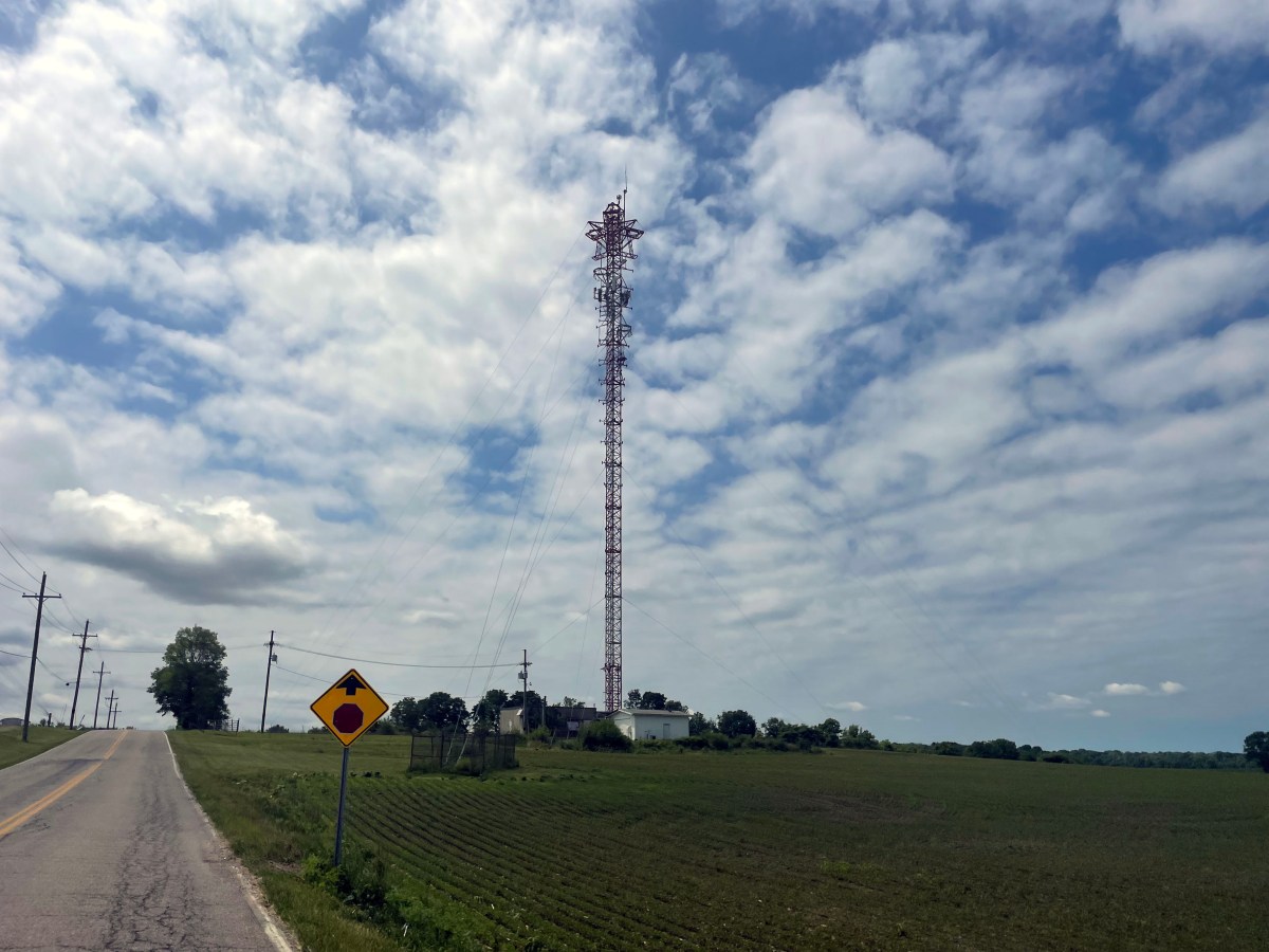 Crawfordsville’s old Long Line tower | Hiding in Plain Sight
