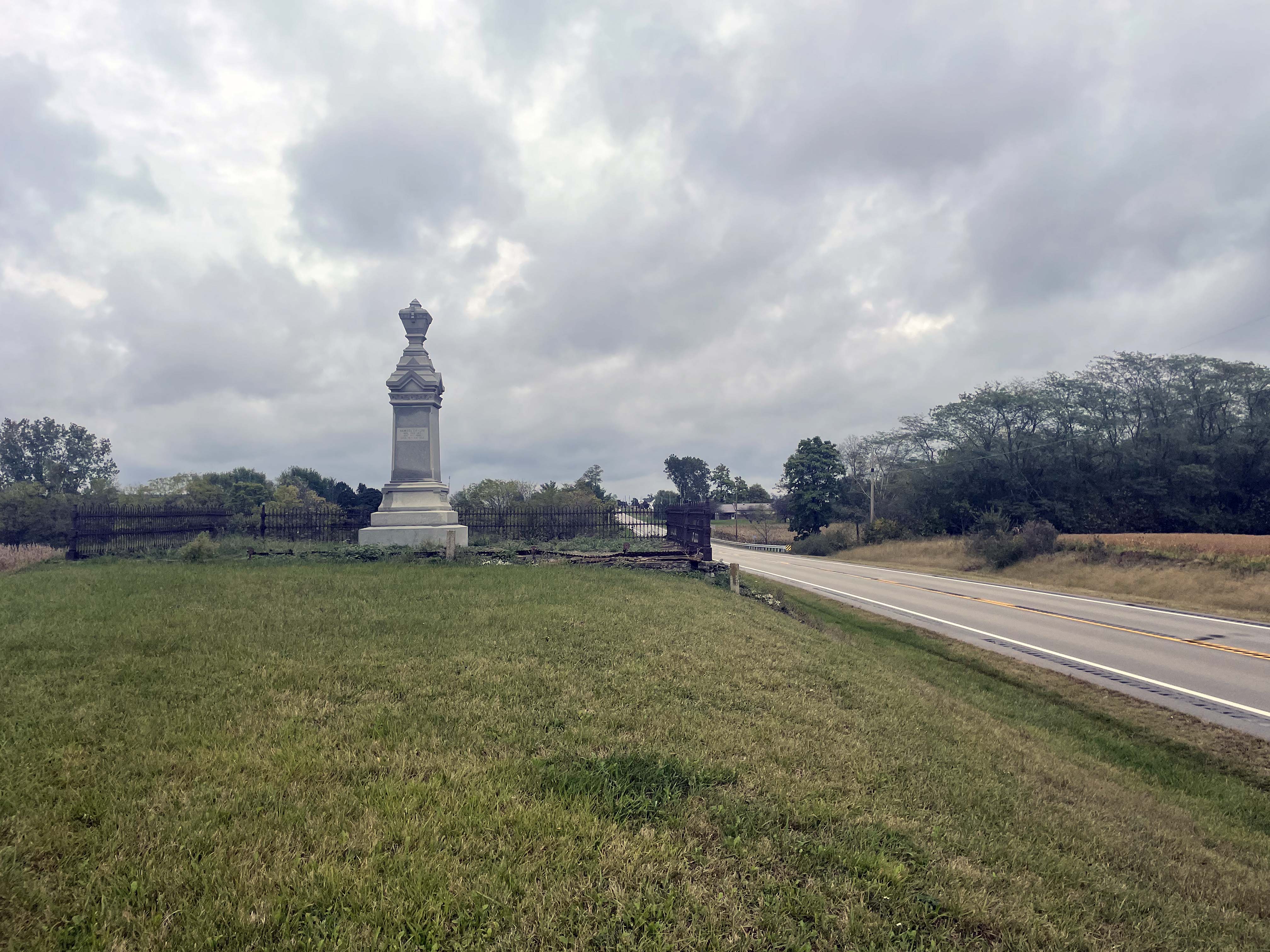The roadside tomb of Samuel Caylor | Hiding in Plain Sight