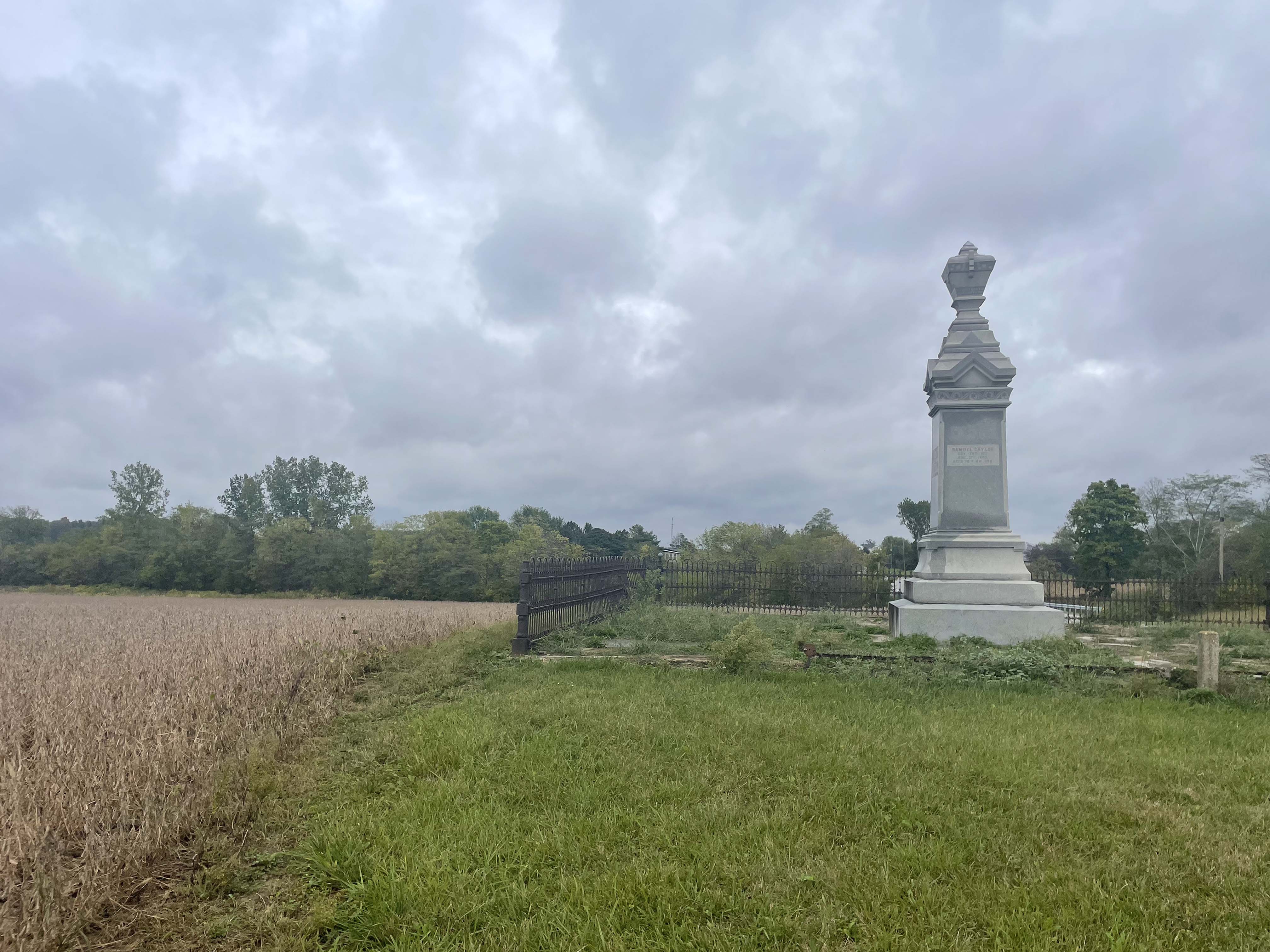 The roadside tomb of Samuel Caylor | Hiding in Plain Sight