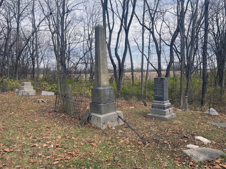 The sad state of Sharp Cemetery | Hiding in Plain Sight