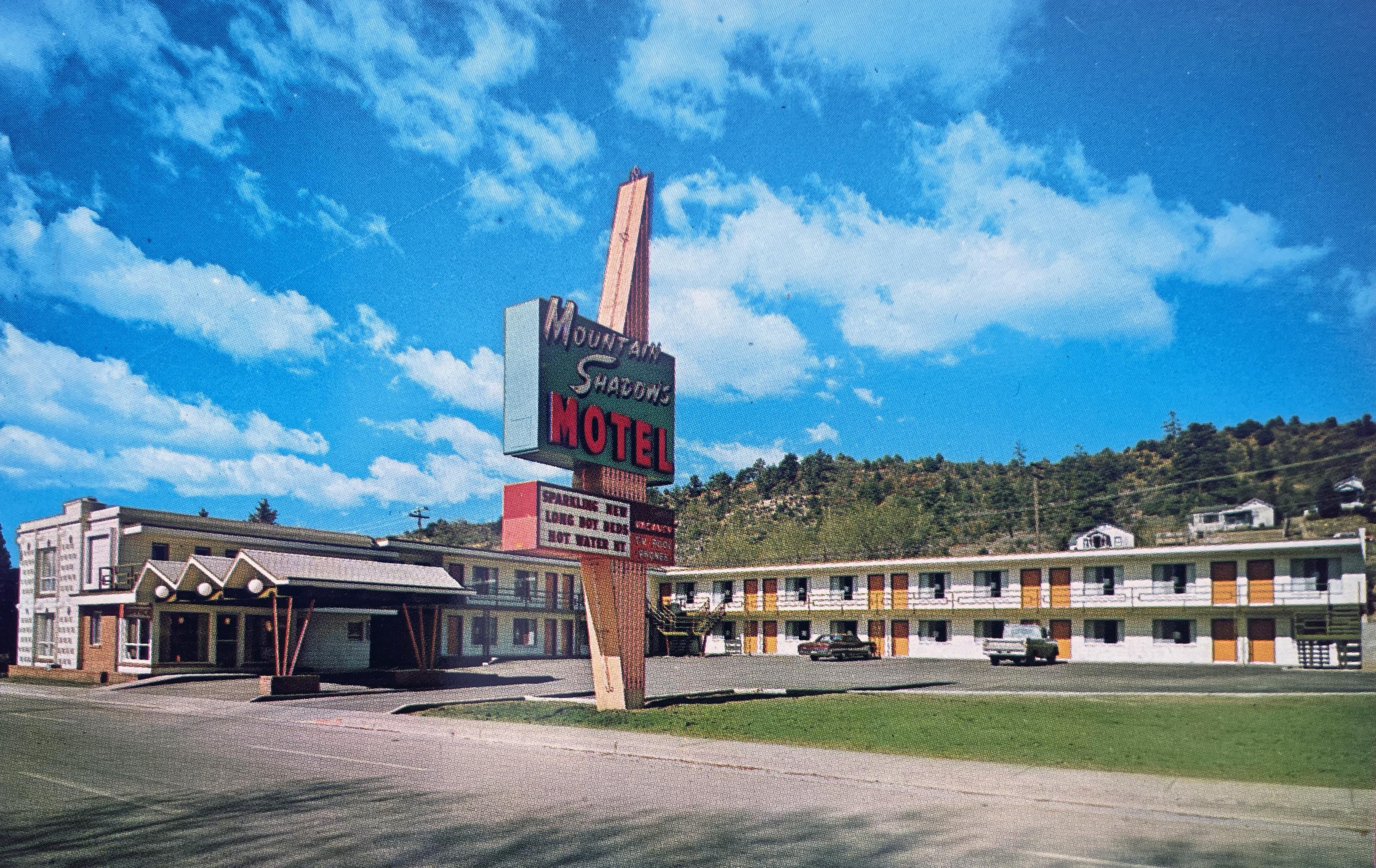Motel mountain shadow | Hiding in Plain Sight